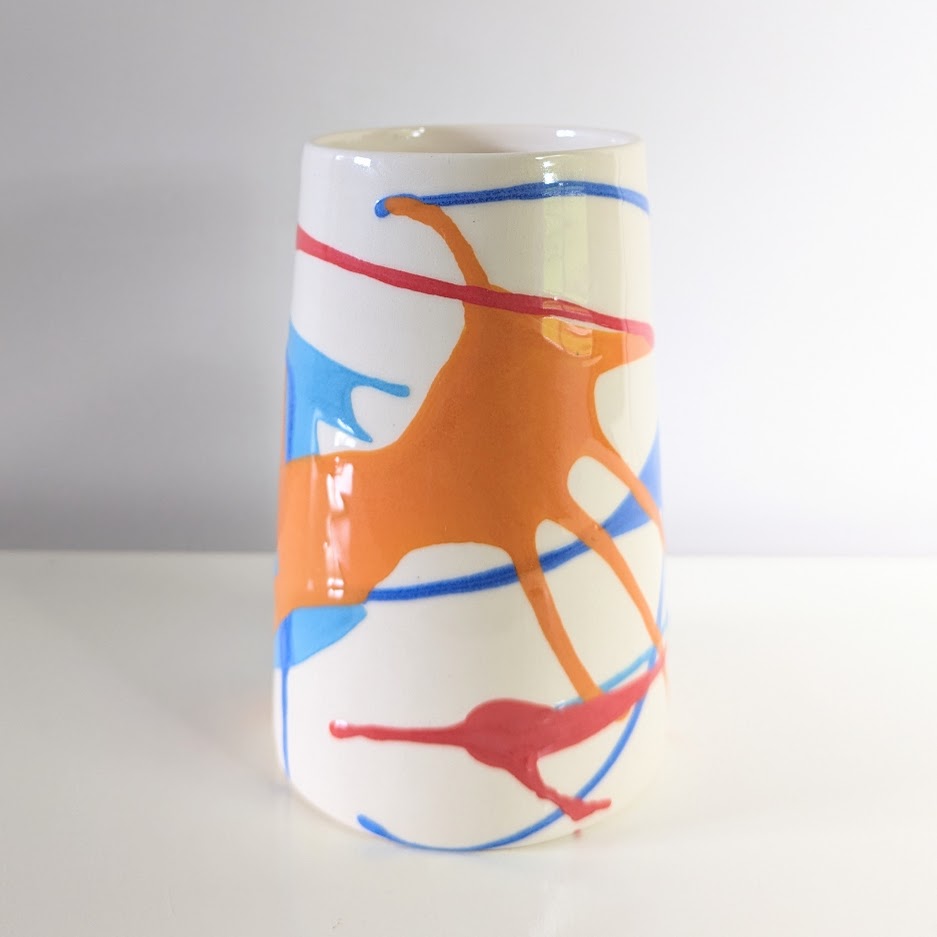 Big Splash Large Vase – nickandgabiwardceramics
