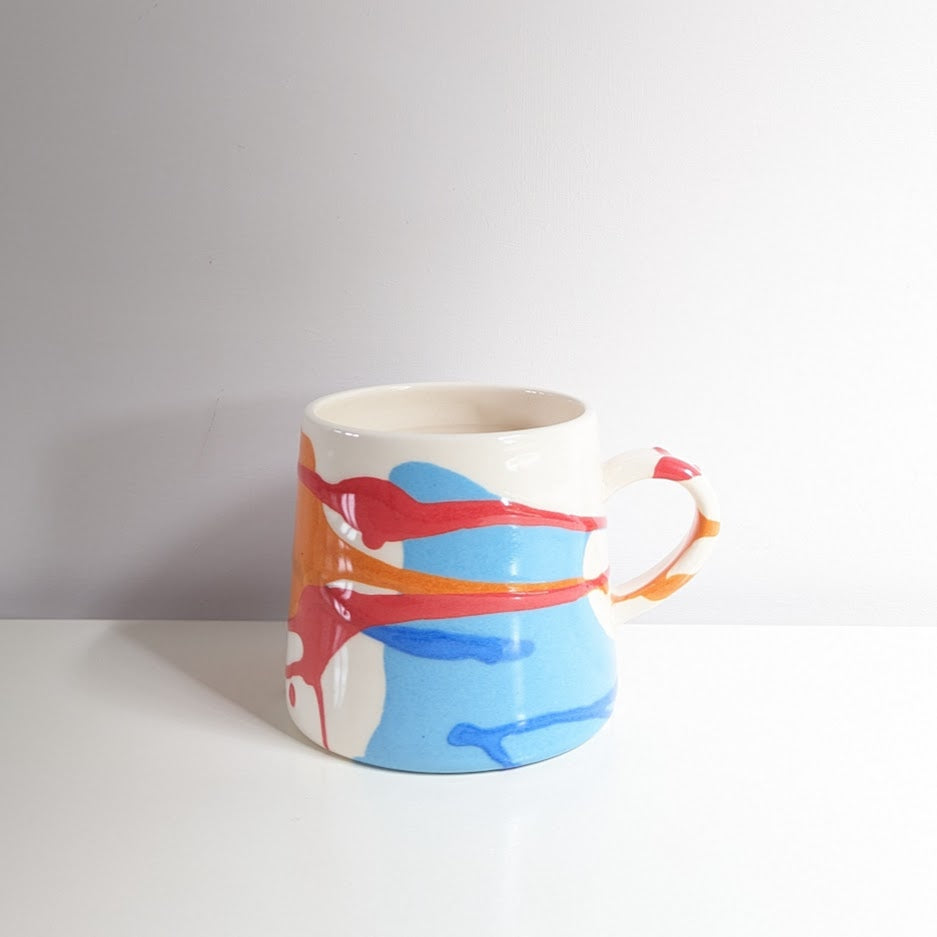 Big Splash Medium Mug – nickandgabiwardceramics